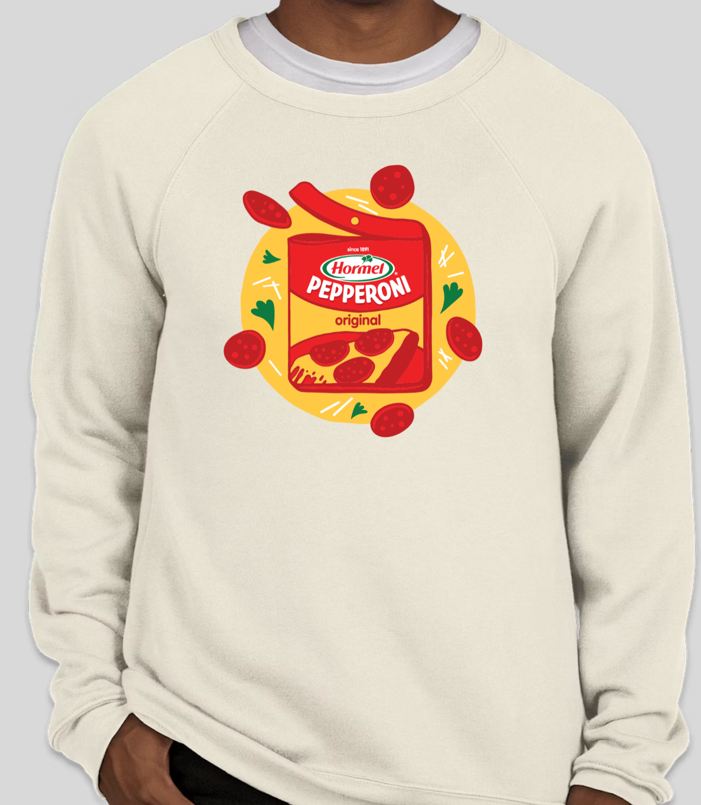 Pepperoni Pack Crewneck – HORMELpepperonishop